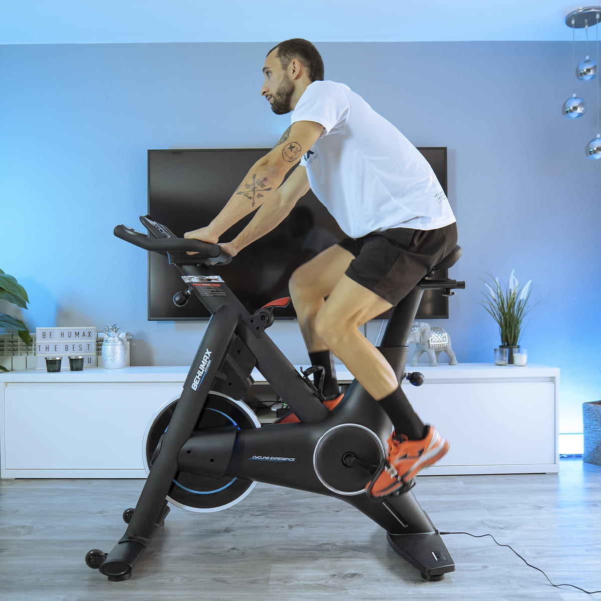 Smart Bike Pro 8000 | Bicicleta Spinning Profesional con Bluetooth